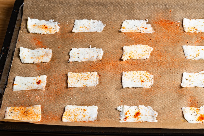 Kasechips Mit Scheibenkase